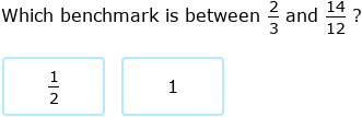 IXL | Compare fractions using benchmarks | Grade 7 math