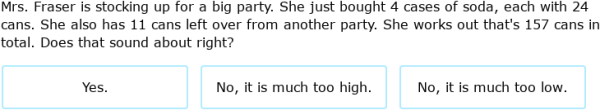 IXL | Multi-step word problems: identify reasonable answers | Grade 4 math