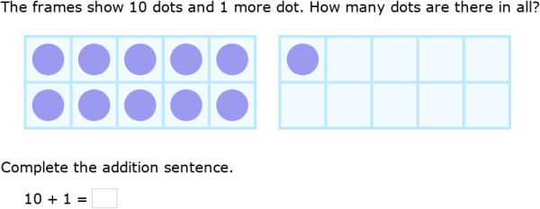 IXL | Make teen numbers with models: addition sentences | Grade 1 math