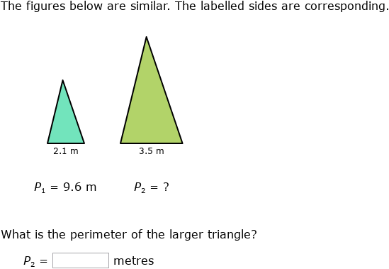 IXL | Area and perimeter of similar figures | Grade 9 math