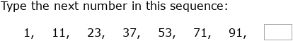IXL | Complete an increasing number sequence | Grade 6 math