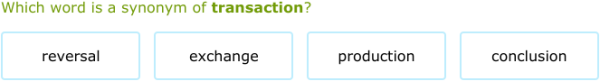IXL | Choose the synonym | Grade 8 English language arts