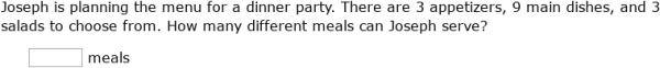 IXL | Counting principle | Grade 11 math