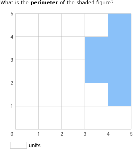 IXL | Perimeter of figures on grids | Grade 5 math