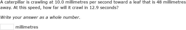IXL | Calculate distance from speed and time | Grade 6 science