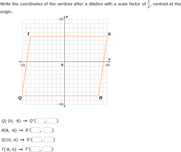 IXL | Dilations: find the coordinates | Grade 7 math