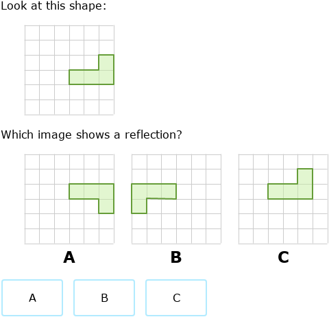 IXL | Identify reflections | Grade 5 math