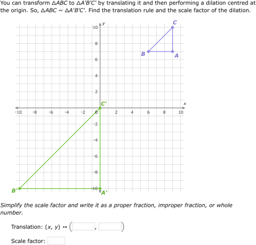 IXL | Similar triangles and similarity transformations | Grade 11 math
