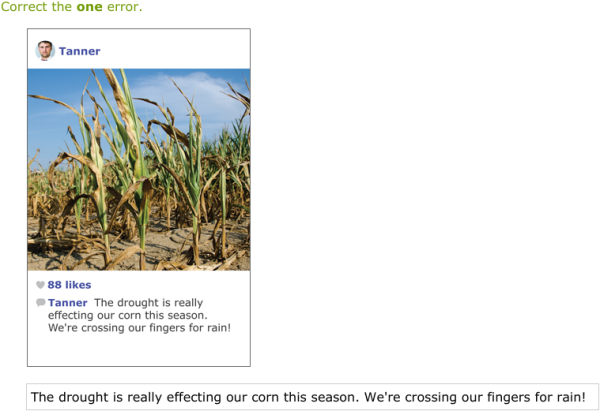 IXL | Correct errors in everyday use | Grade 12 English language arts