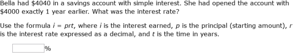 IXL | Simple interest | Grade 8 math