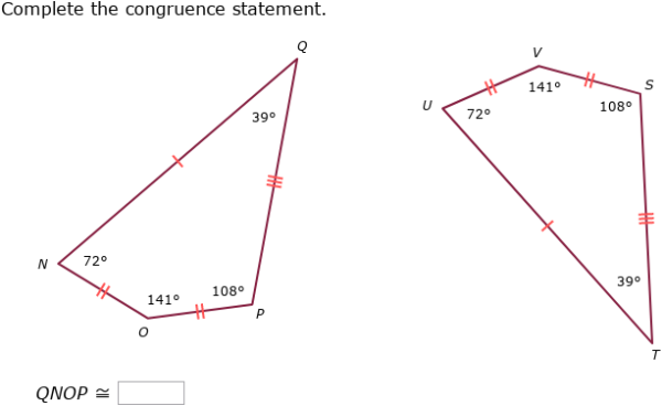 IXL | Congruence statements and corresponding parts | Grade 10 math
