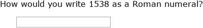 IXL | Roman numerals | Grade 4 math