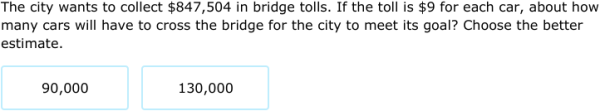 IXL | Estimate quotients: word problems | Grade 5 math