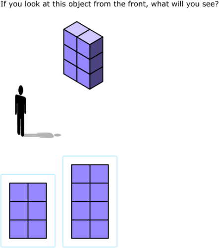 IXL | Front, side and top view | Grade 7 math