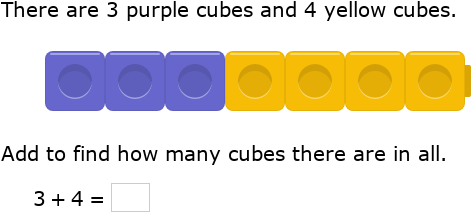 IXL | Add with cubes - sums up to 10 | Grade 1 math