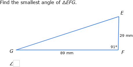 IXL | Angle-side relationships in triangles | Grade 10 math