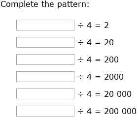 IXL | Division patterns over increasing place values | Grade 3 math