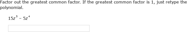 IXL | Factor out a monomial | Grade 9 math