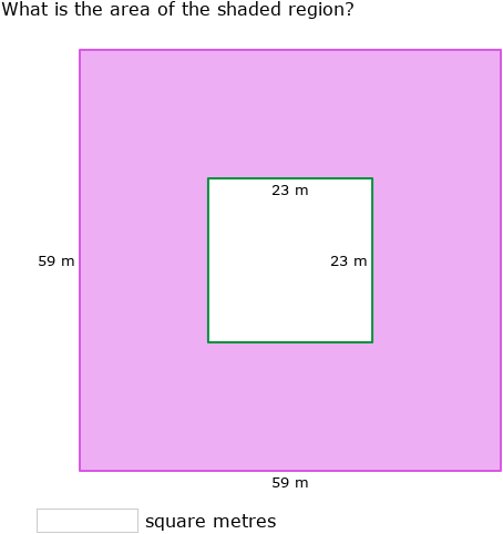 IXL | Area between two shapes | Grade 10 math