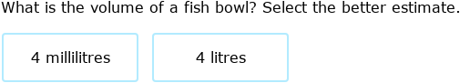 IXL | Choose units of volume | Grade 5 science