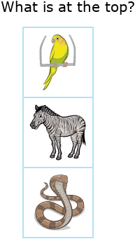 IXL | Top, middle and bottom | Jr. kindergarten math
