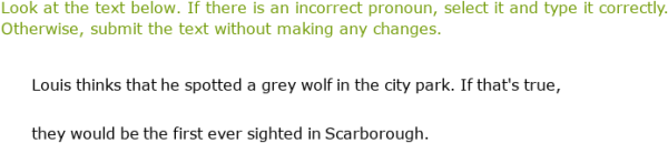 IXL | Correct inappropriate shifts in pronoun number and person | Grade ...