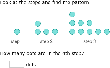 IXL | Extend a shape pattern | Grade 6 math