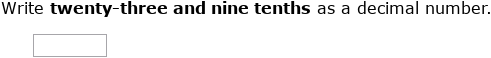 IXL | Understanding decimals expressed in words: up to hundredths ...