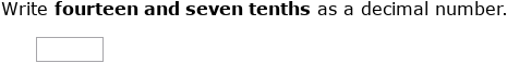IXL | Understanding decimals expressed in words: up to tenths | Grade 4 ...