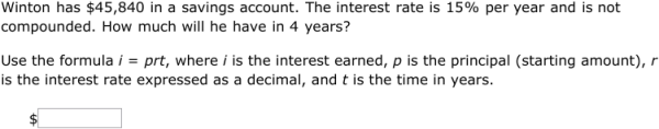 IXL | Simple interest | Grade 6 math