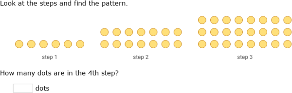 IXL | Shape patterns | Grade 4 math
