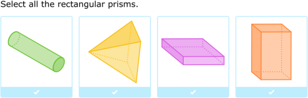 IXL | Select three-dimensional shapes | Grade 1 math