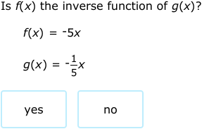IXL - Identify inverse functions (Calculus practice)