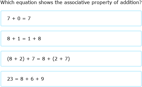 IXL | Properties of addition | Grade 3 math
