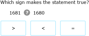 IXL | Compare numbers up to 10 000 | Grade 4 math