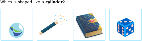 IXL | Three-dimensional shapes in the real world I | Grade 3 math