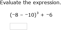 IXL | Evaluate numerical expressions involving integers | Grade 8 math