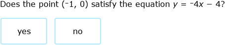 IXL | Does (x, y) satisfy the equation? | Grade 7 math