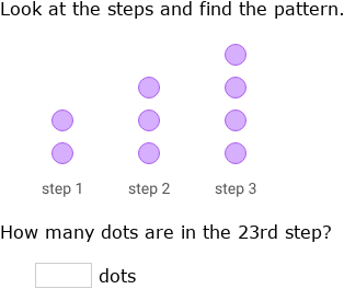 IXL | Extend a growing shape pattern | Grade 4 math
