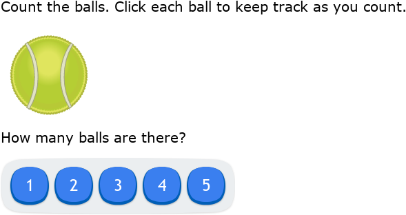 IXL | Learn to count - up to 5 | Jr. kindergarten math