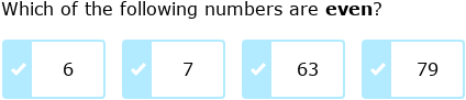IXL | Select even or odd numbers | Grade 2 math