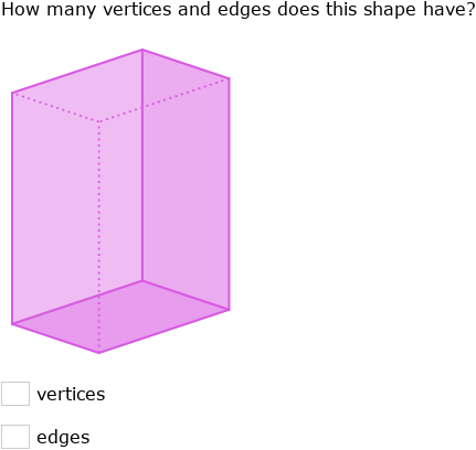 IXL | Count vertices, edges and faces | Grade 4 math