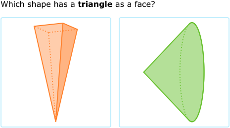 IXL | Identify faces of three-dimensional figures | Grade 4 math