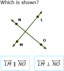 IXL | Parallel, perpendicular and intersecting lines | Grade 7 math