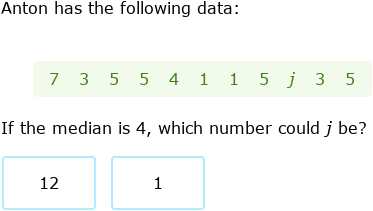 IXL | Mean, median, mode and range: find the missing number | Grade 6 math