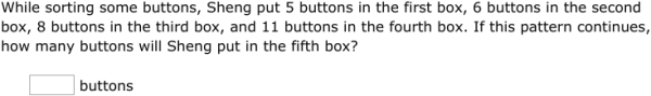 IXL | Number sequences: word problems | Grade 7 math