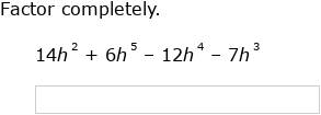IXL | Factor by grouping | Grade 11 math