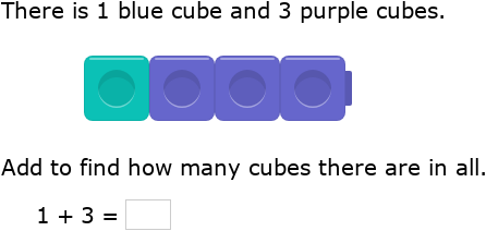 IXL | Add with cubes - sums up to 10 | Kindergarten math