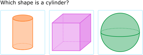 IXL | Cylinders | Jr. kindergarten math