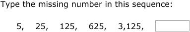 IXL | Complete a geometric number sequence | Grade 5 math